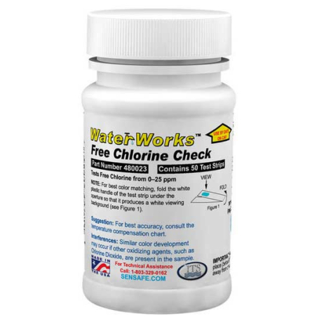 Analysez facilement le niveau de chlore libre dans votre eau